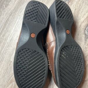 Earth Shoe | Shoes | Earth Shoes Womens Brown Leather Comfort Loafers ...